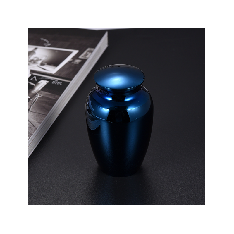 Urn for ash the mini blue urn